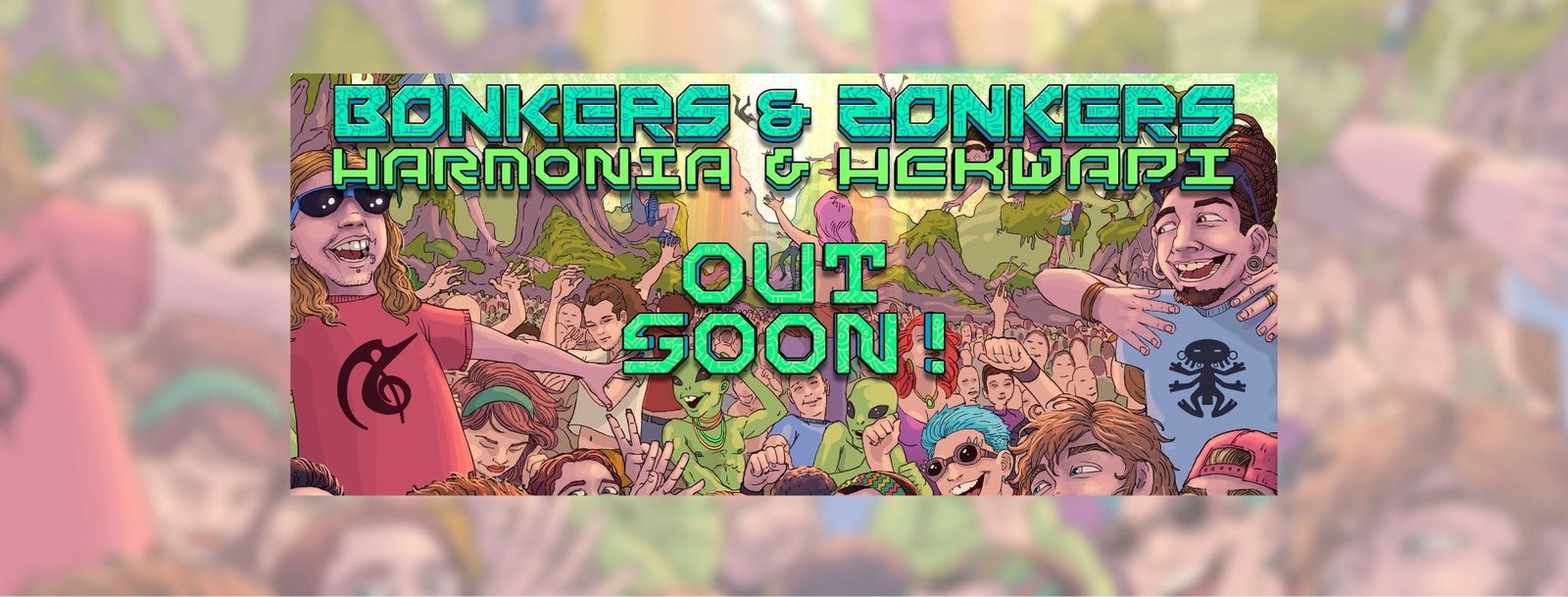 New VA "Bonkers and Zonkers" by Harmonia & Hekwapi Records